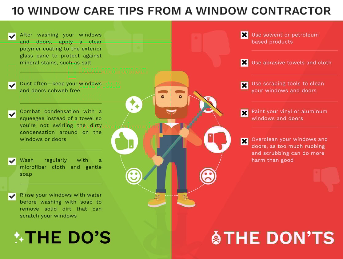 10 Impact Window Care Tips from a Window Contractor