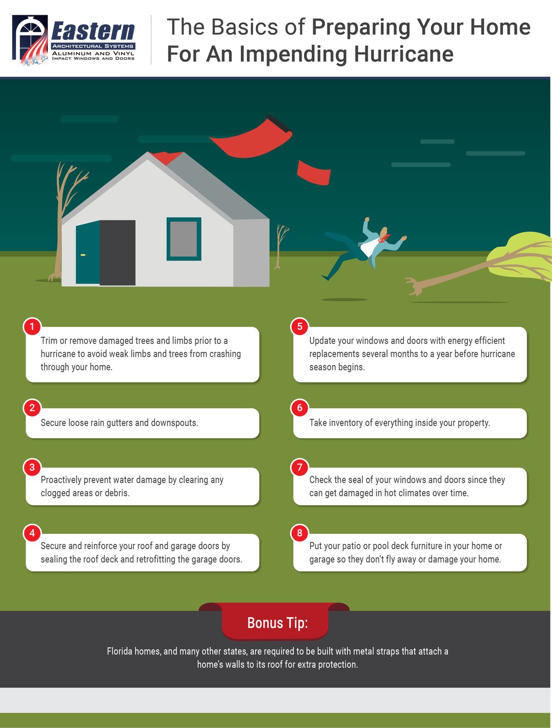 [Tip Sheet] How to Prepare Your Home for an Impending Hurricane