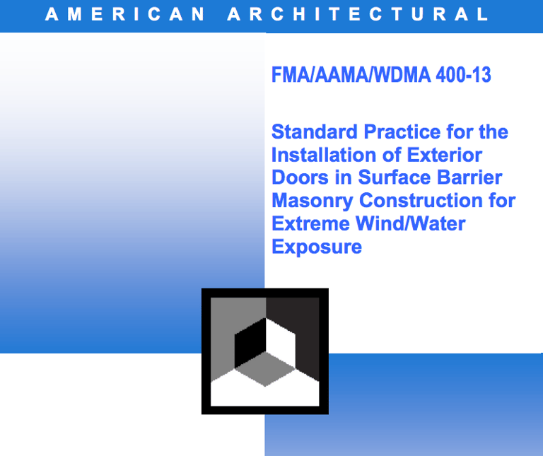FMA & AAMA Installation Resources for Waterproofing