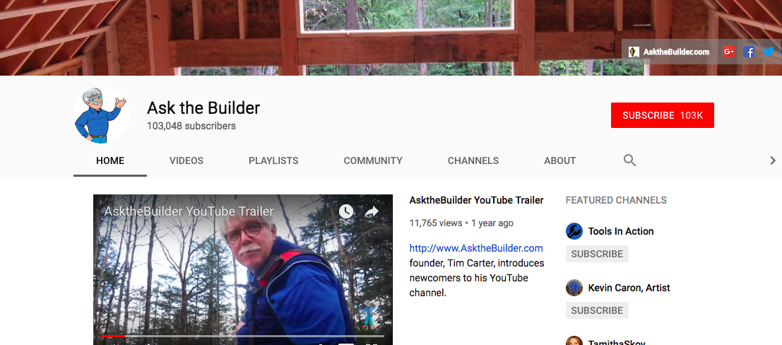 Best Home Improvement YouTube Channels DIY'ers Need to Follow