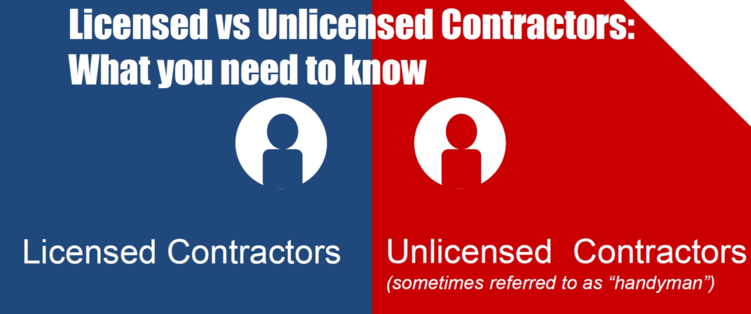 Licensed and Unlicensed Contractors | Infographic | Eastern ...